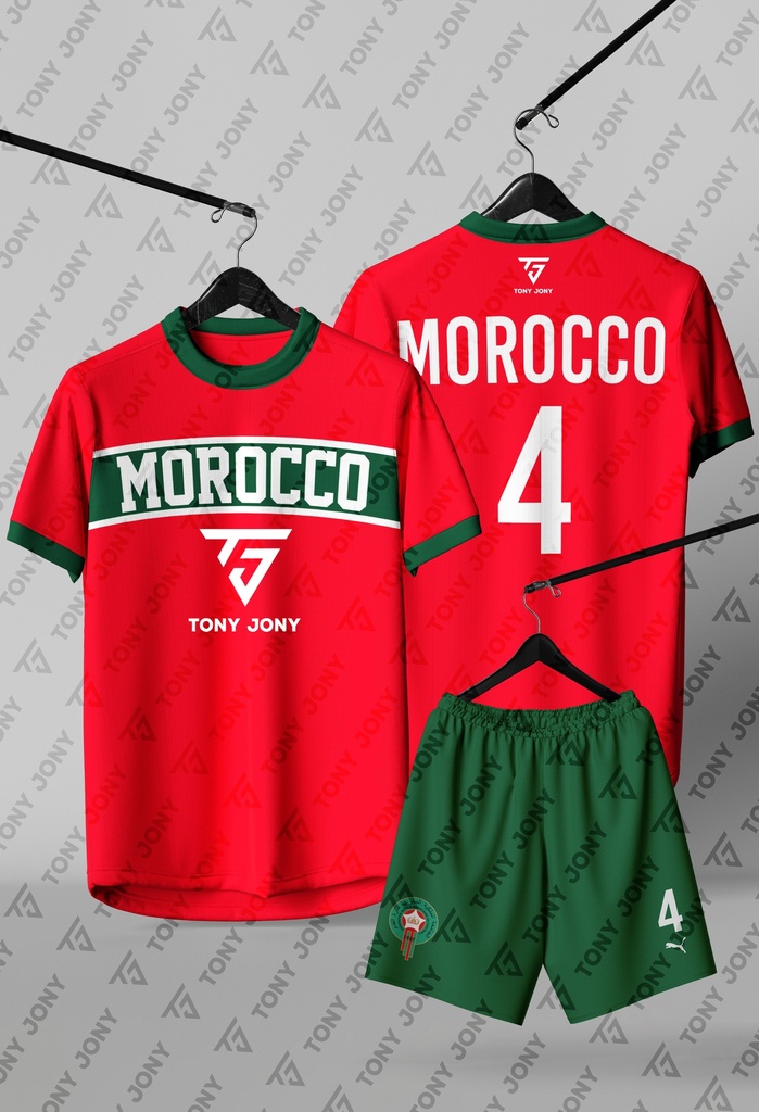 Morocco Track-Suit 2025-26 | Tony Jony